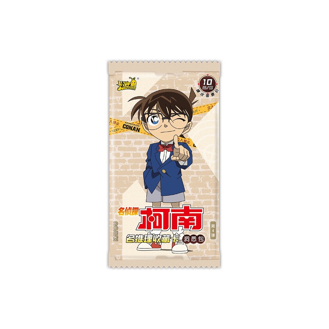KAYOU Detective Conan Case Closed Insight Bag Collectible Card Mystery Boxes 4th Stretch
