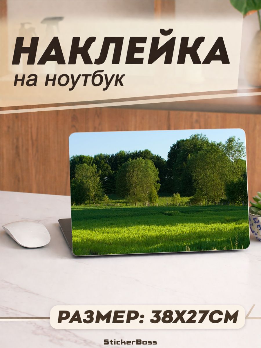 Наклейка на ноутбук Лето 38х27 см