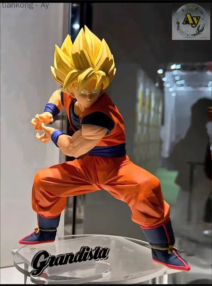 Японская версия в наличии, Banpresto, Dragon Ball Grandista Goku gros, Сунь Укун Супер Сайян, коллекционная фигурка