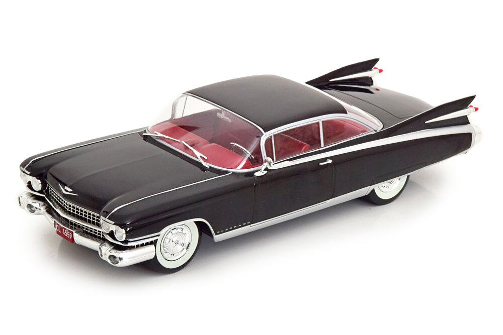 Модель коллекционная WHITEBOX Cadillac eldorado 1959 black