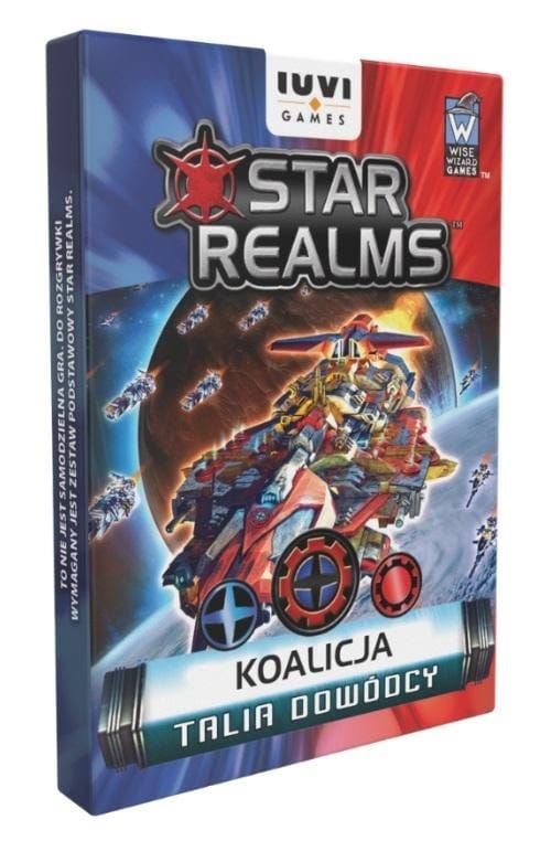Дополнение для настольной игры IUVI Games Star Realms Колода Командира Коалиция