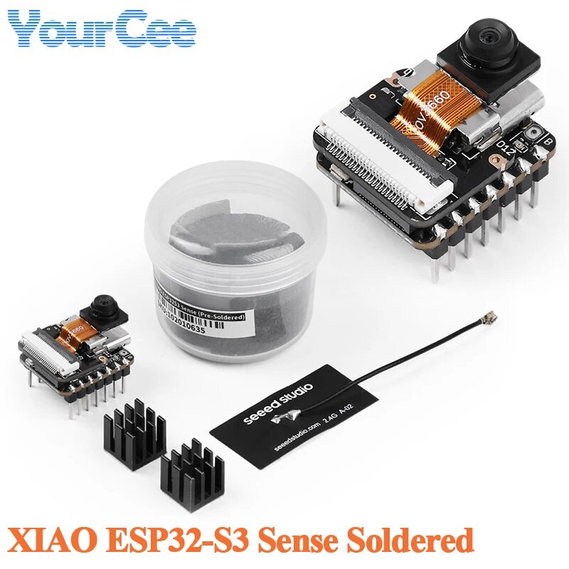 Seeeduino XIAO ESP32S3 Sense модуль 5pcs, ESP32S3 Sense Solder