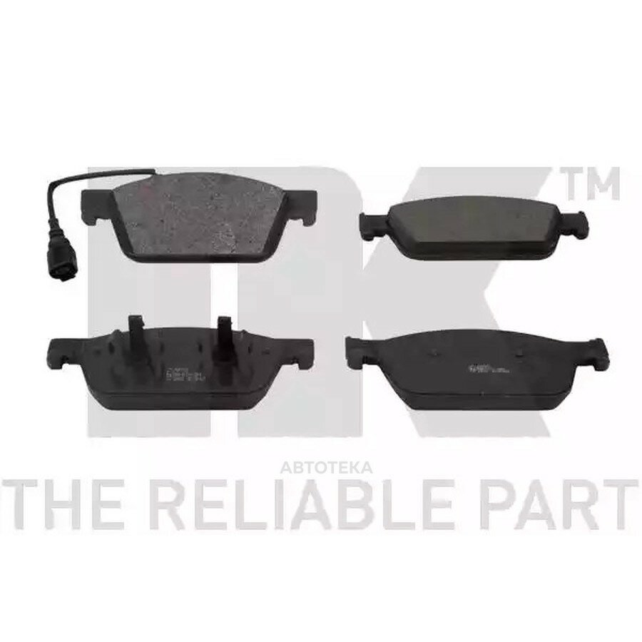 Колодки тормозные дисковые передние / VW Transporter T-5 10 NK 2247102