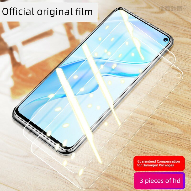 Vivo X30 10D закаленное стекло с анти-отпечатками и 30° защитой приватности, 3 шт.