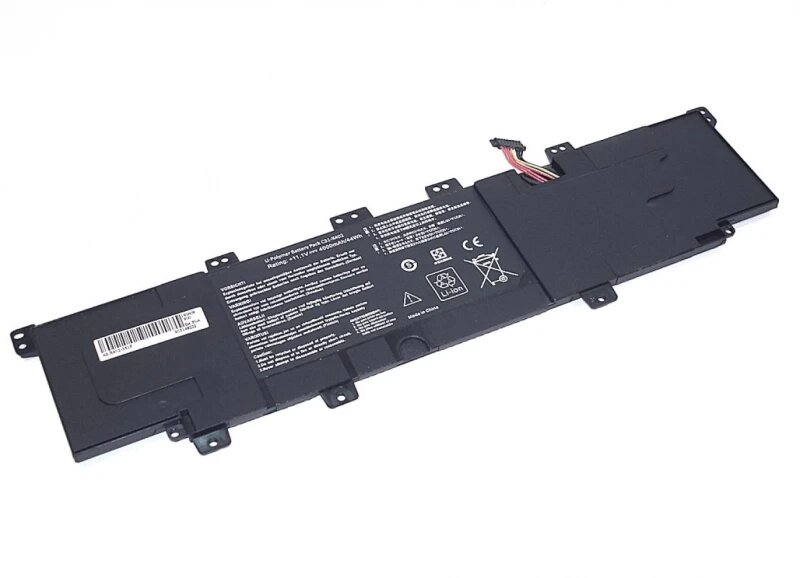 Аккумуляторная батарея для ноутбука Asus X402 11.1V 4000mAh OEM черная
