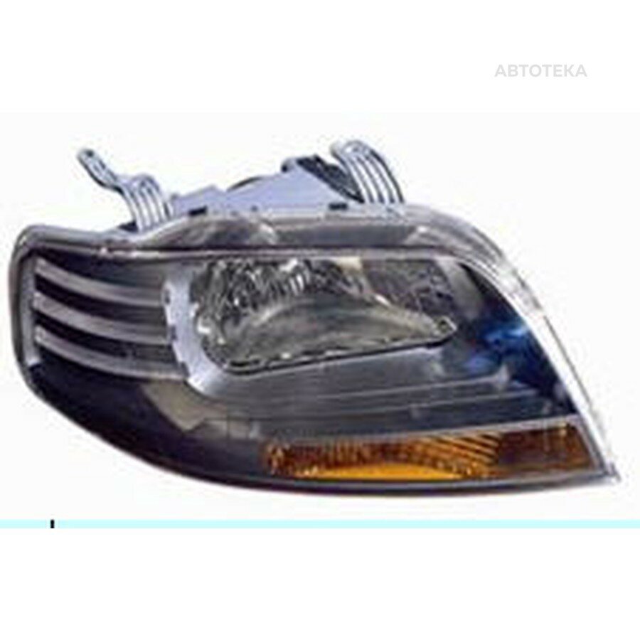 Фара KALOS/DAEWOO AVEO/KALOS 05- (чёрный) прав. DEPO 2221112RLEMN2