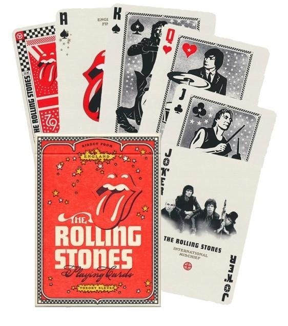Настольная игра Bicycle The Rolling Stones, черный
