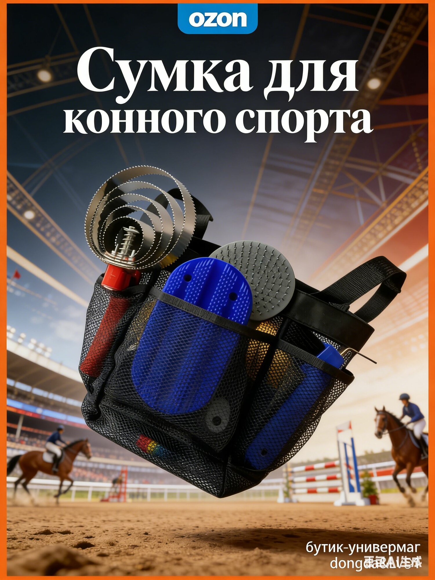 Сумка для конного спорта, пляжная