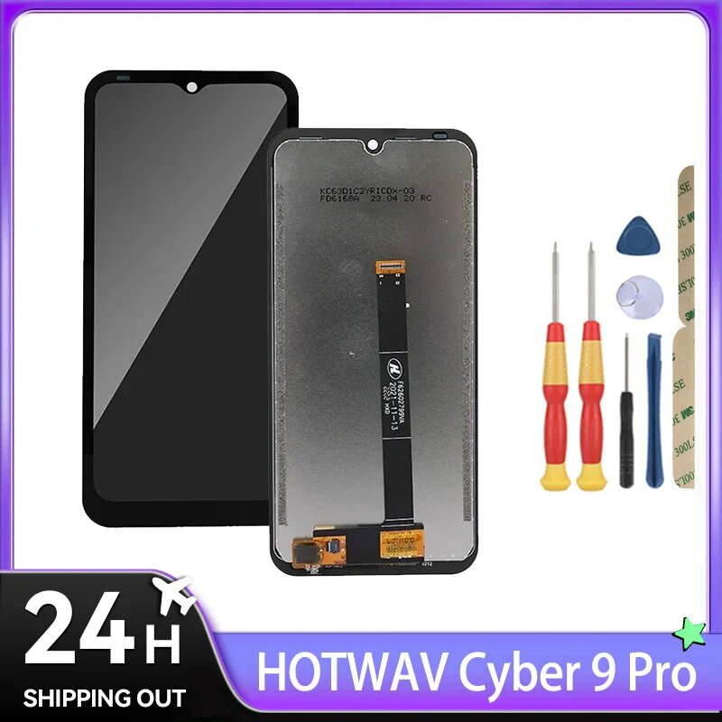 Для HOTWAV Cyber 13 Pro/Cyber 13/Cyber 7/Cyber X Pro/Cyber 9 Pro/дисплей LCD + сенсорный Cyber 9 Pro