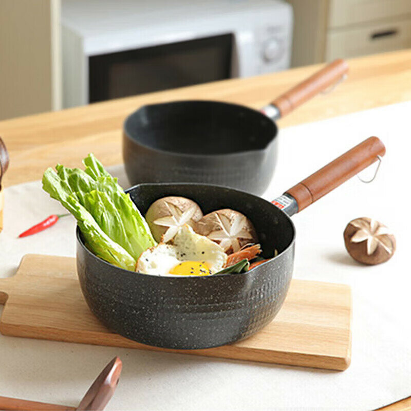 Кастрюля Qiahao Life Snow с плоским дном и майфан-камнем для одноразового приготовления лапши, супа, детского питания и