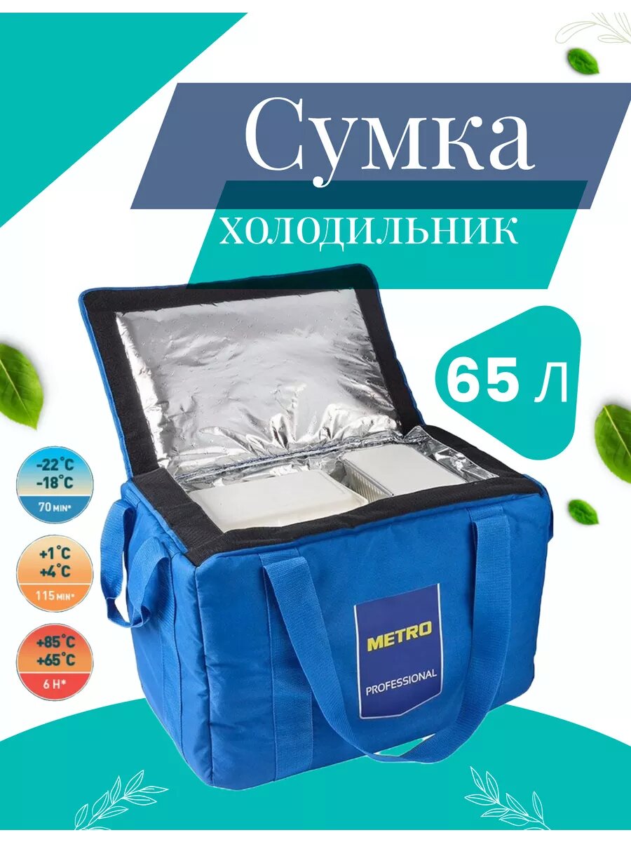 Сумка холодильник термосумка 65л
