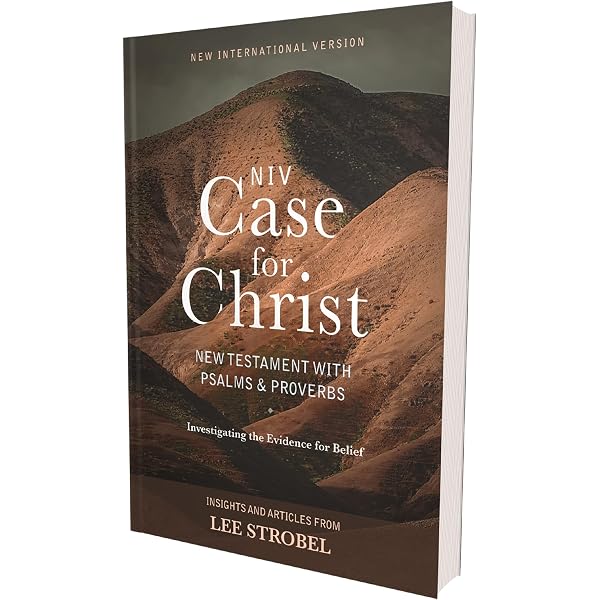 NIV, Case for Christ New Testament with Psalms and Proverbs, Pocket-Sized, Paperback, Comfort Print: Investigating the Evidence for Belief，Reprinted paperback book