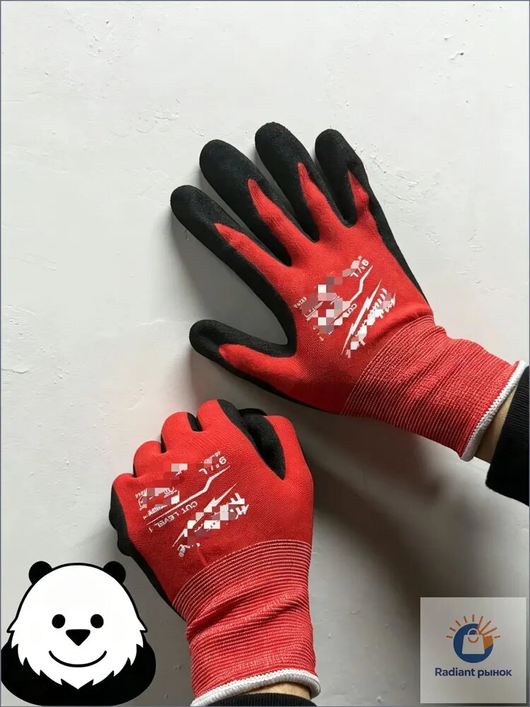 Перчатки с уровнем сопротивления порезам 1, GLOVES L/9
