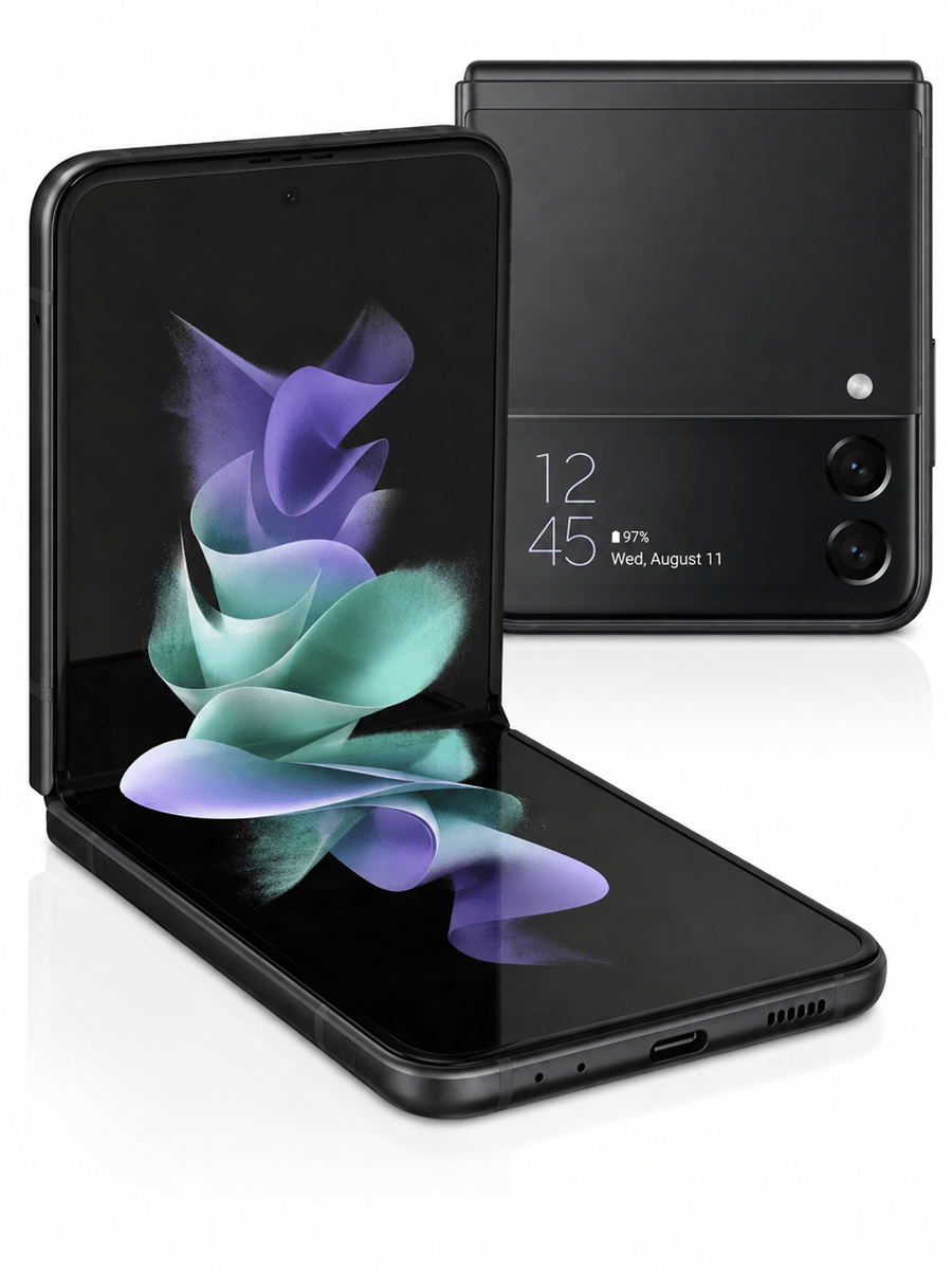 Смартфон Samsung Galaxy Z Flip3 5G 8/256 ГБ, складной, 120 Гц, беспроводная зарядка, черный