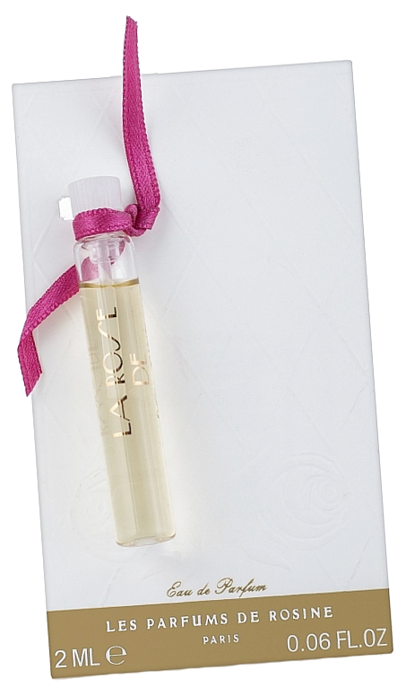 Женский парфюм Ле парфюм де Розин Ля Роз де Розин 2 мл сэмпл - Les Parfums De Rosine