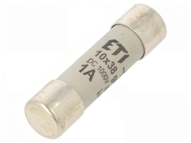 Предохранитель ETI 002625138 CH 10x38 gPV 1A 1000V (30kA), 1 шт