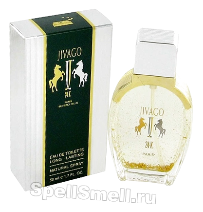 Живаго 24к Фор Мен аромат мужской 100 мл - Jivago 24k For Men туалетная вода