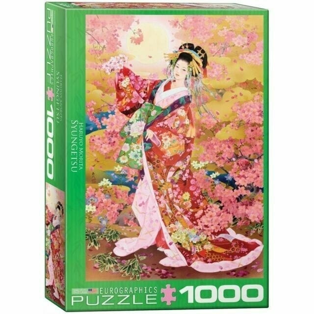 Пазл Eurographics Syungetsu by Haruyo Morita, 1000 элементов, разноцветный, 48.9x67.3 см