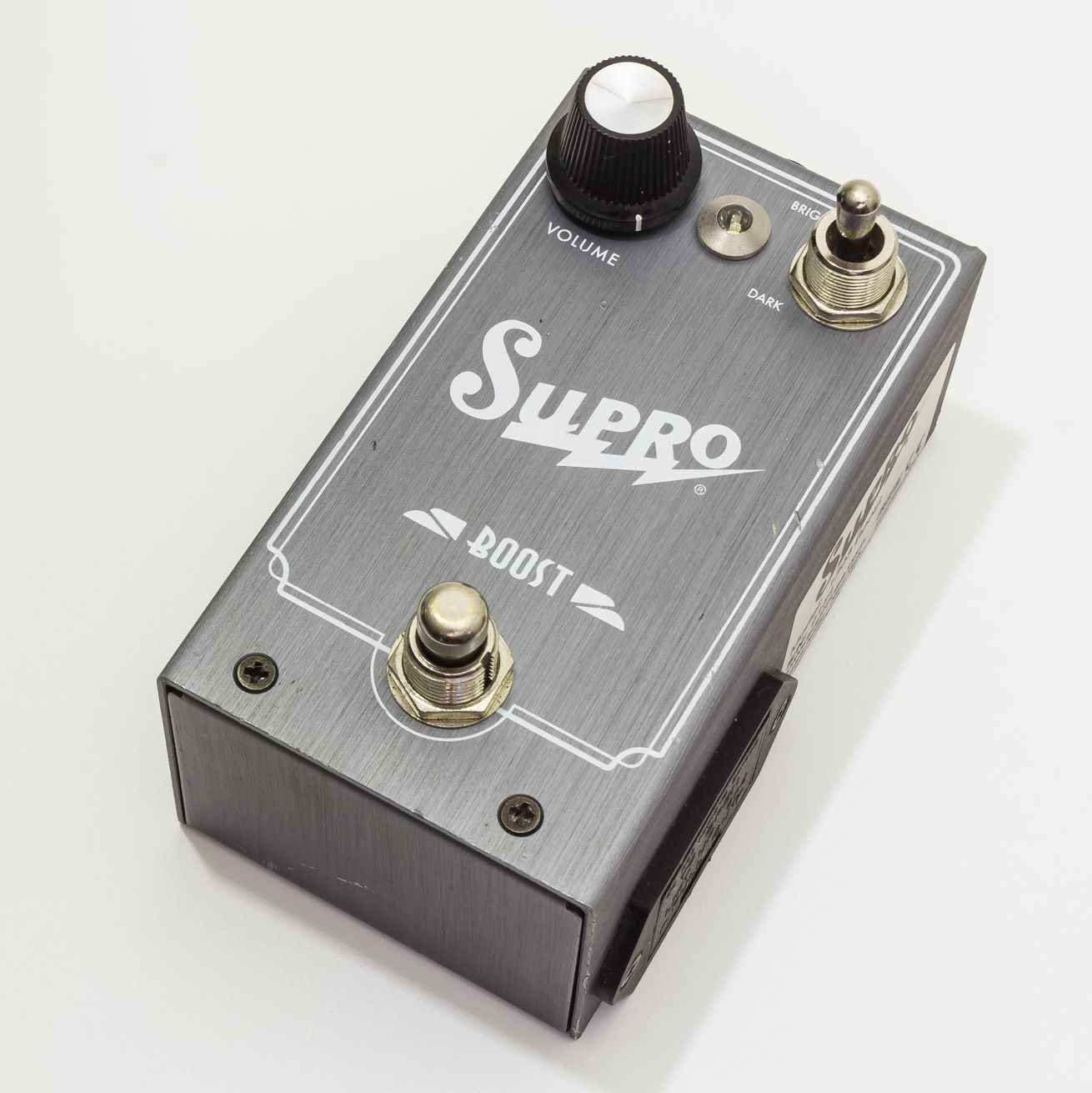 Supro Boost - педаль эффектов (Дисконтный товар. Возможны мелкие царапины и потёртости на корпусе) — фото 1