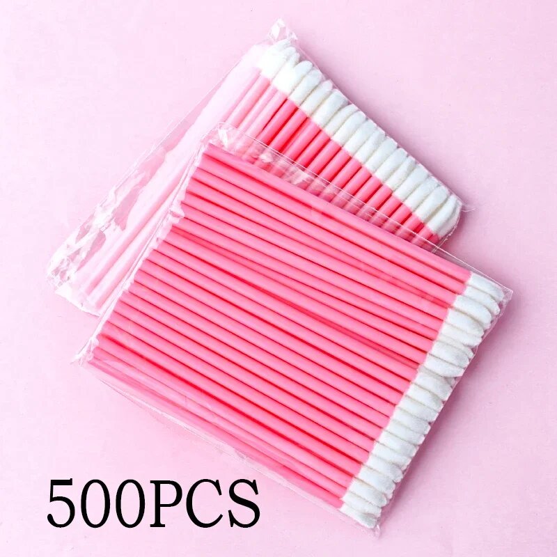 Набор кистей-аппликаторов для губ HUAZDS, 50/100/250/500/1000 шт. TCD-500PCS PK