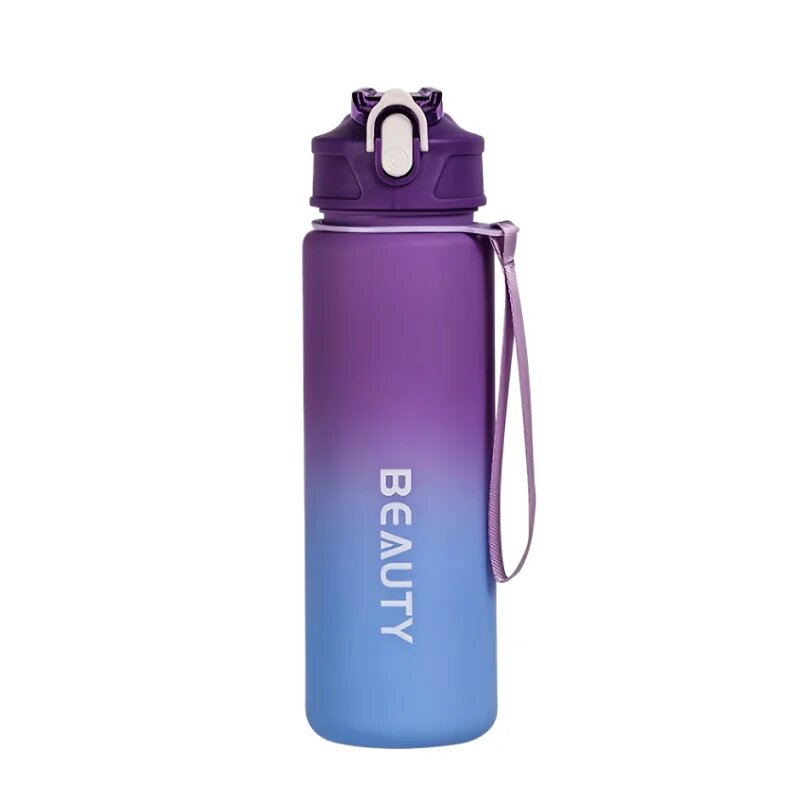 Бутылка для воды 600 мл purple blue