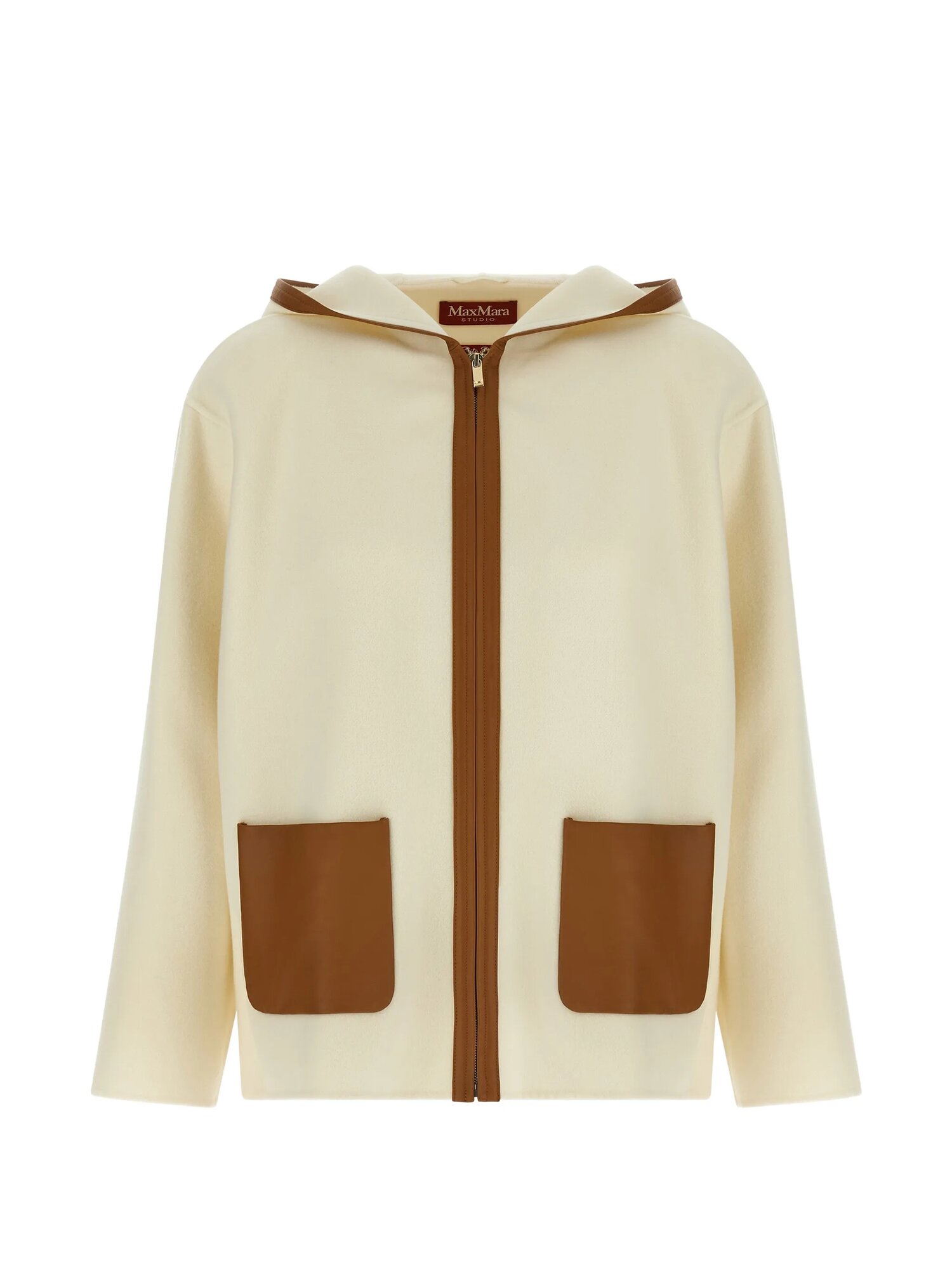 Куртка Max Mara Hooded zip-up jacket