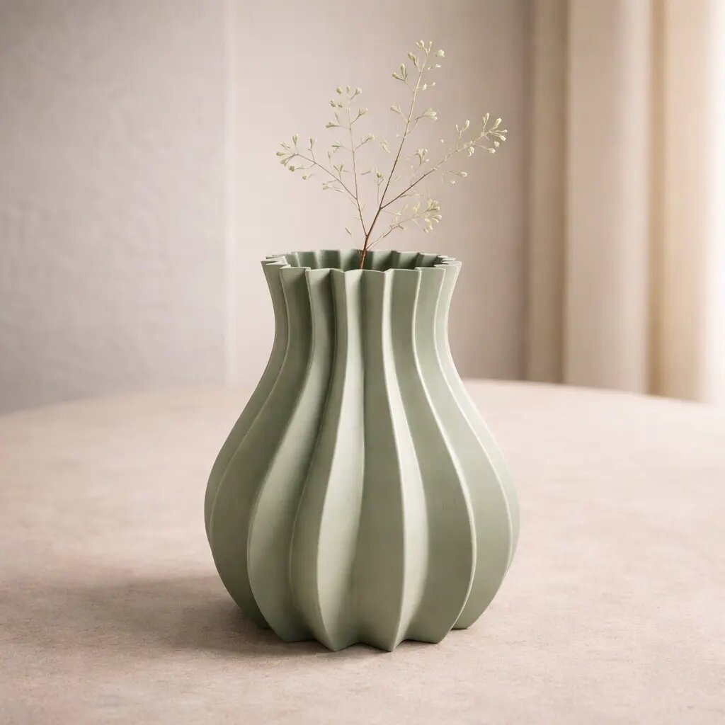 Ваза декоративная дизайнерская, 3D-печать, 3DOPRU арт. VASE-CC-0cf53df3035b