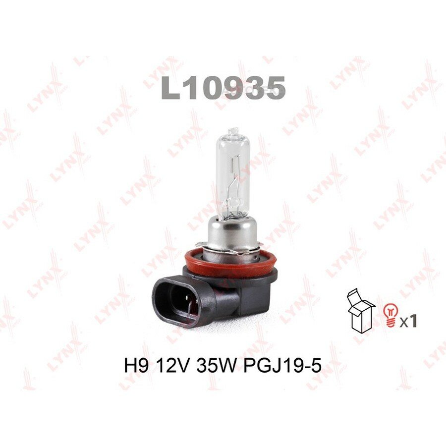 Лампа H9 12V 35W PGJ19-5 LYNXAUTO L10935