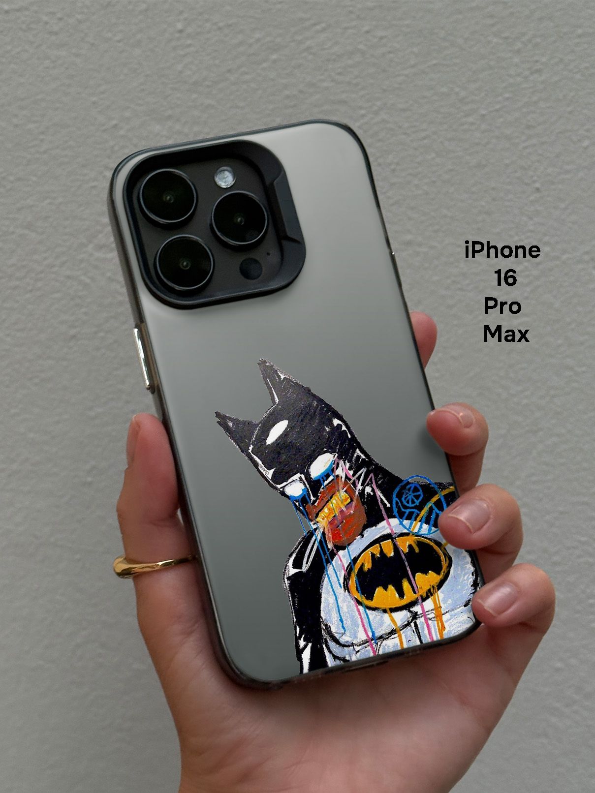 Чехол на Iphone 16 Pro Max с бэтмен