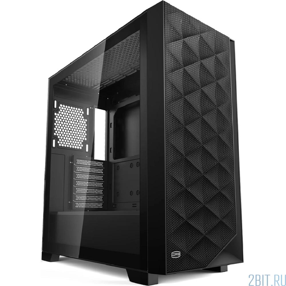 Корпус PcCooler C3D510 BK черный без БП ATX 2xUSB3.0 audio bott PSU