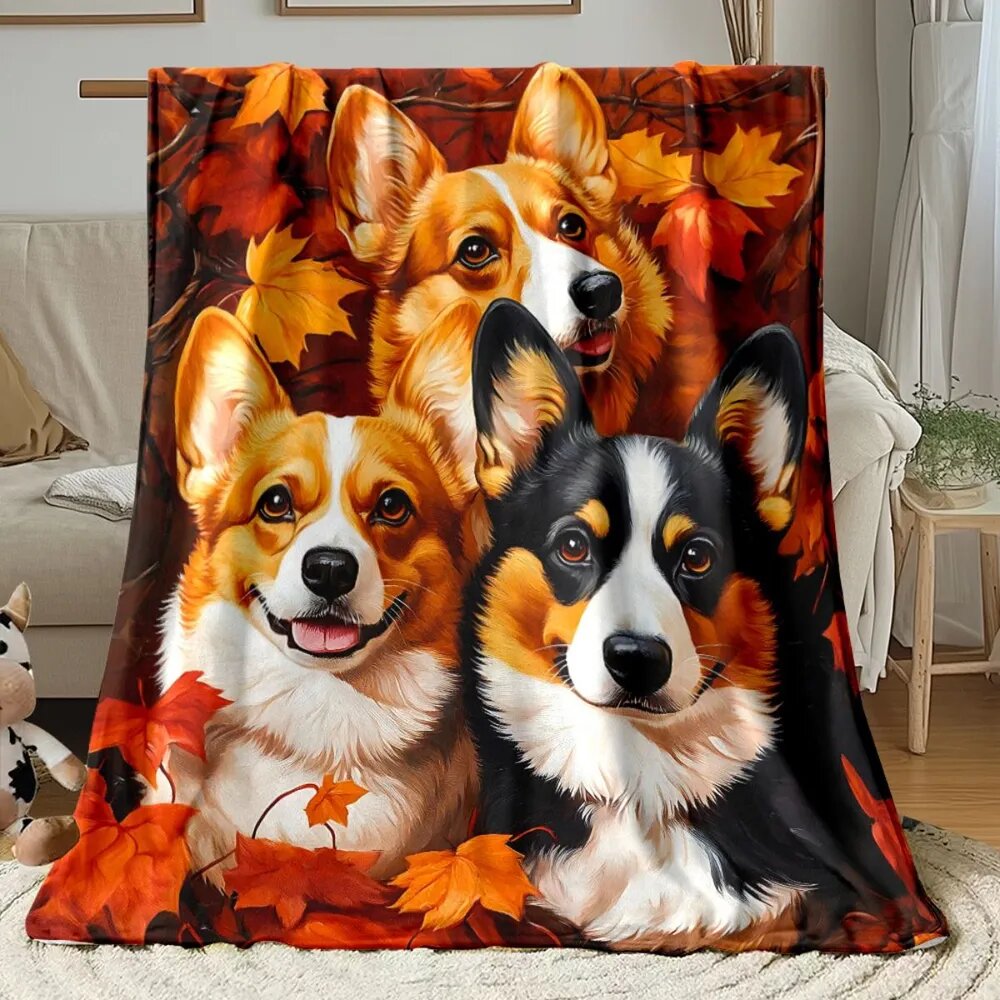 Плед 152x204 см фланель плюшевый, для пикника 3d-эффект