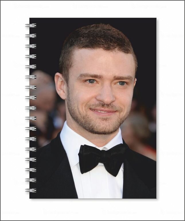 Тетрадь Джастин Тимберлейк, Justin Timberlake №9, А5