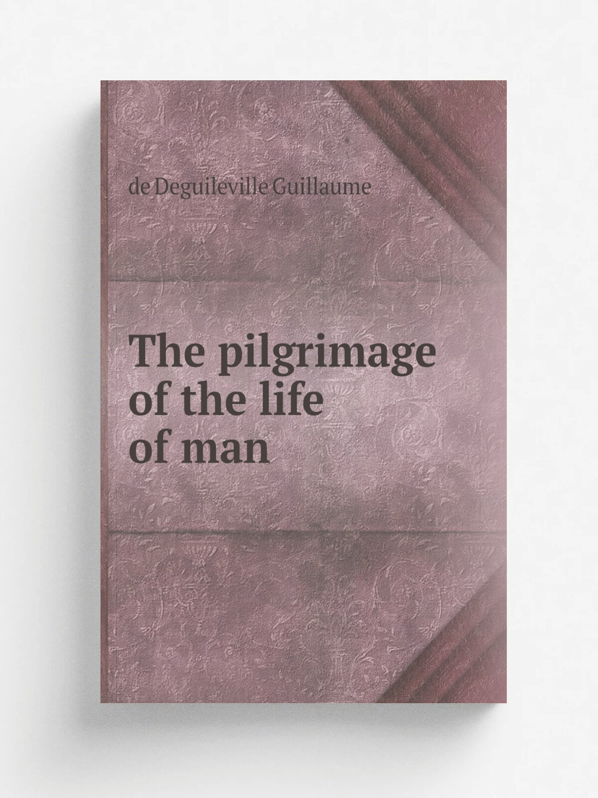 The pilgrimage of the life of man