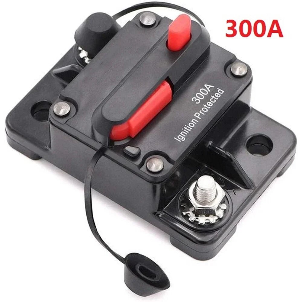 300A Автовыключатель сброс, 12-48V DC, Синий