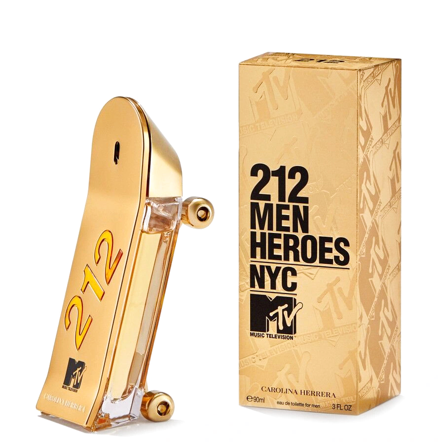 Мужской eau de toilette Каролина Херрера 212 Мен Хирос Мтв 90 мл / Carolina Herrera 212 Men Heroes