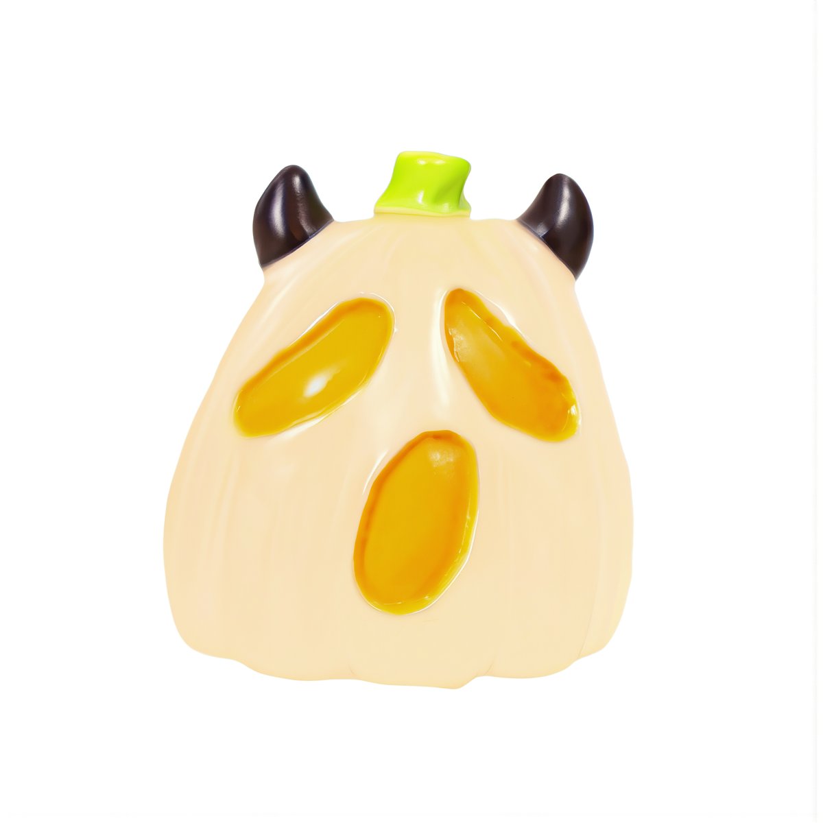 Мини фигурка тыквы хэллоуин с эффектом свечения в темноте, аксессуар для декора, декоративный элемент для микроландшафта, подставка на стол для домашнего праздника