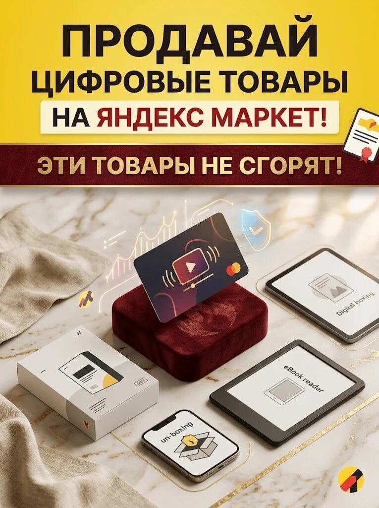 Как продавать цифровой товар на Яндекс Маркет - подробная пошаговая инструкция, что бы продать электронные товары на Маркетплейсах