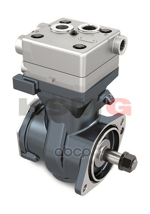 Компрессор воздушный одноцилиндровый CUMMINS/KAMAZ EURO4 (911 153 552 0) KSMG арт. KY101171