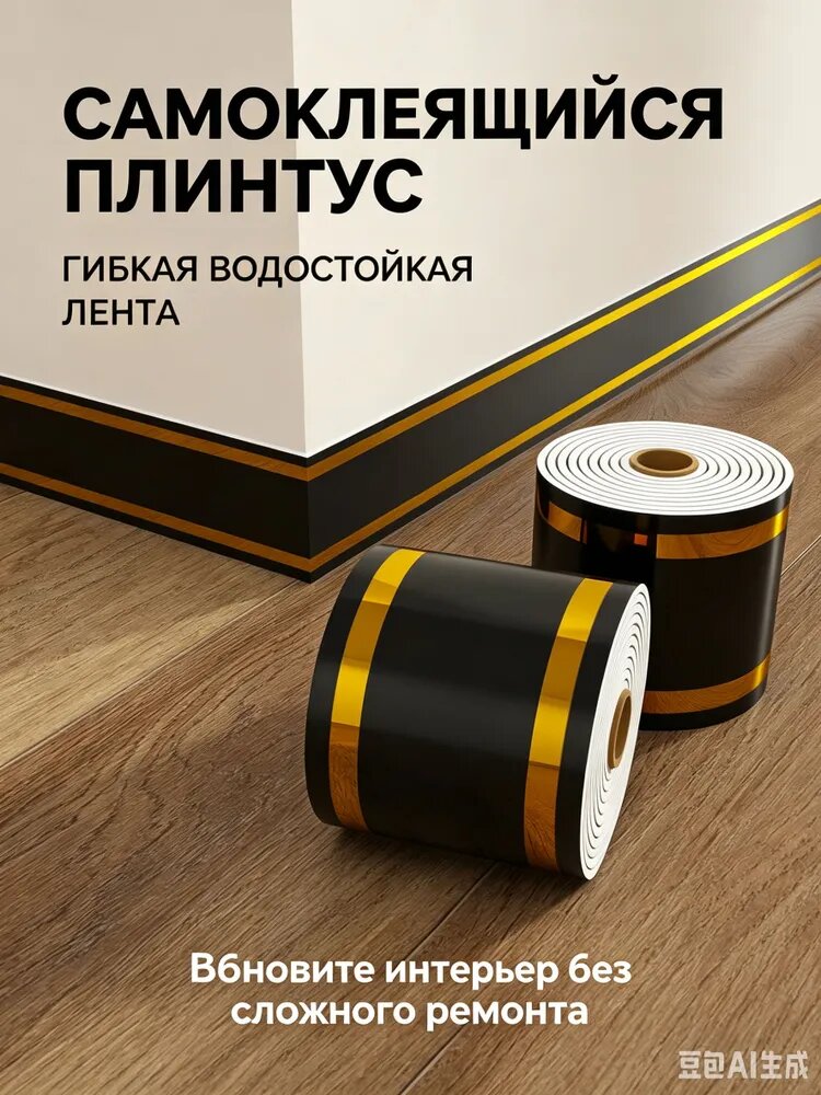 Плинтус 5000x100 мм, 1 шт.