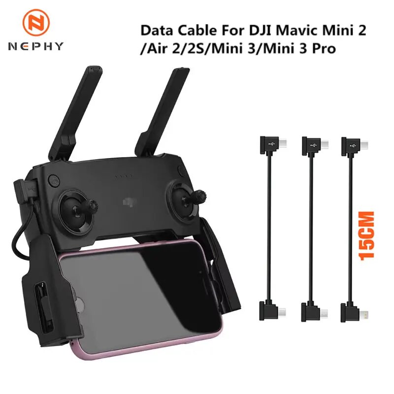 Micro USB C кабель 15 см, Micro-usbc — фото 1