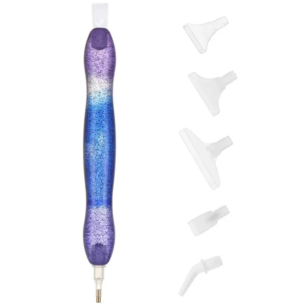 Ручка для алмазной живописи Crystal Flower Resin Dark blue-4
