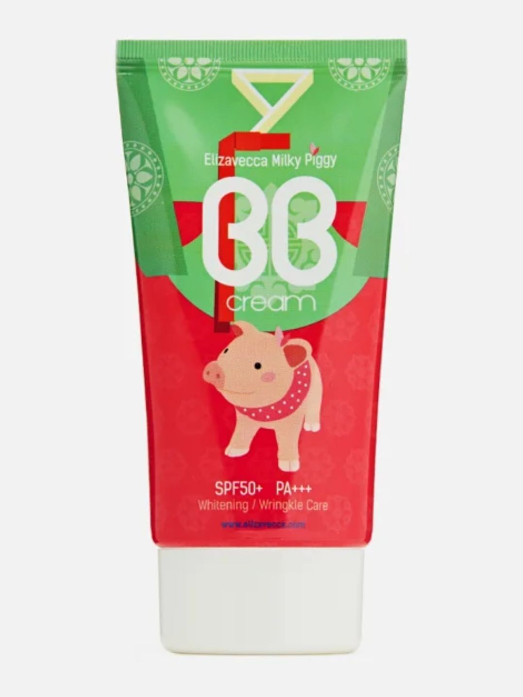 BB-крем для лица spf50+ pa+++ ELIZAVECCA milky piggy bb cream
