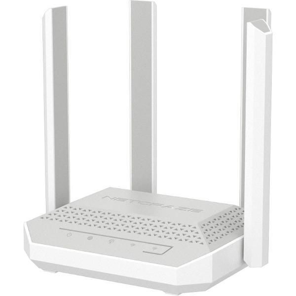 Роутер беспроводной Keenetic Netcraze Speedster 4G+ (NC-2911) AC1200 10/100/1000BASE-TX/4G cat.6 белый