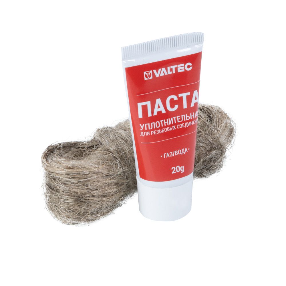 Сантехпаста Valtec, Комплект монтажный №1 универсальный (Лен+паста20г) VT. M. K.01