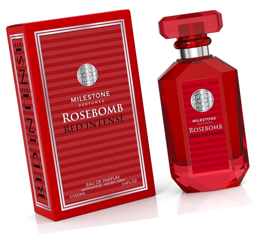 Парфюмерная вода Milestone Rosebomb Red Intense 100 мл женская / Майлстоун Роузбомб Рэд Интенс