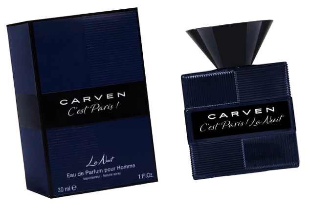 Парфюм Carven C Est Paris La Nuit Pour Homme для мужчин 30 мл / Карвен Цест Париж