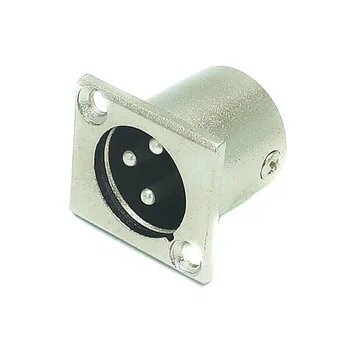 Гнездо корпусное XLR(папа)