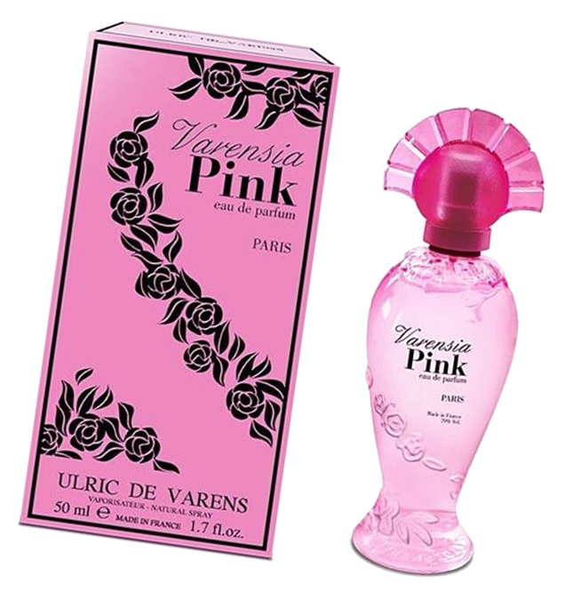 Женская парфюмерная вода Varensia Pink 50 мл - Ульрик Де Варенс Варенсия Пинк