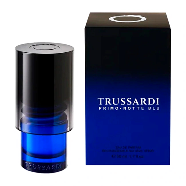 Мужская парфюмерная вода Труссарди Примо Нотте Блю 50 мл - Trussardi Primo Notte Blu Синяя Ночь