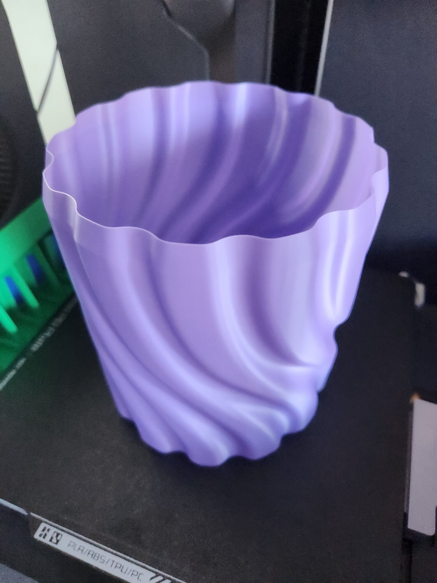 Ваза декоративная спиральная, 3D-печать, 3DOPRU арт. VASE-PR-594626